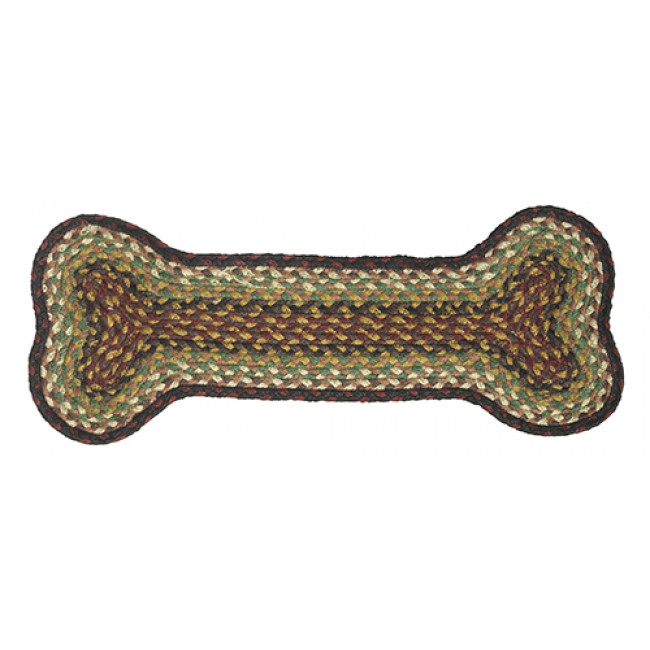 Braided Dog Bone Mat - JB105
